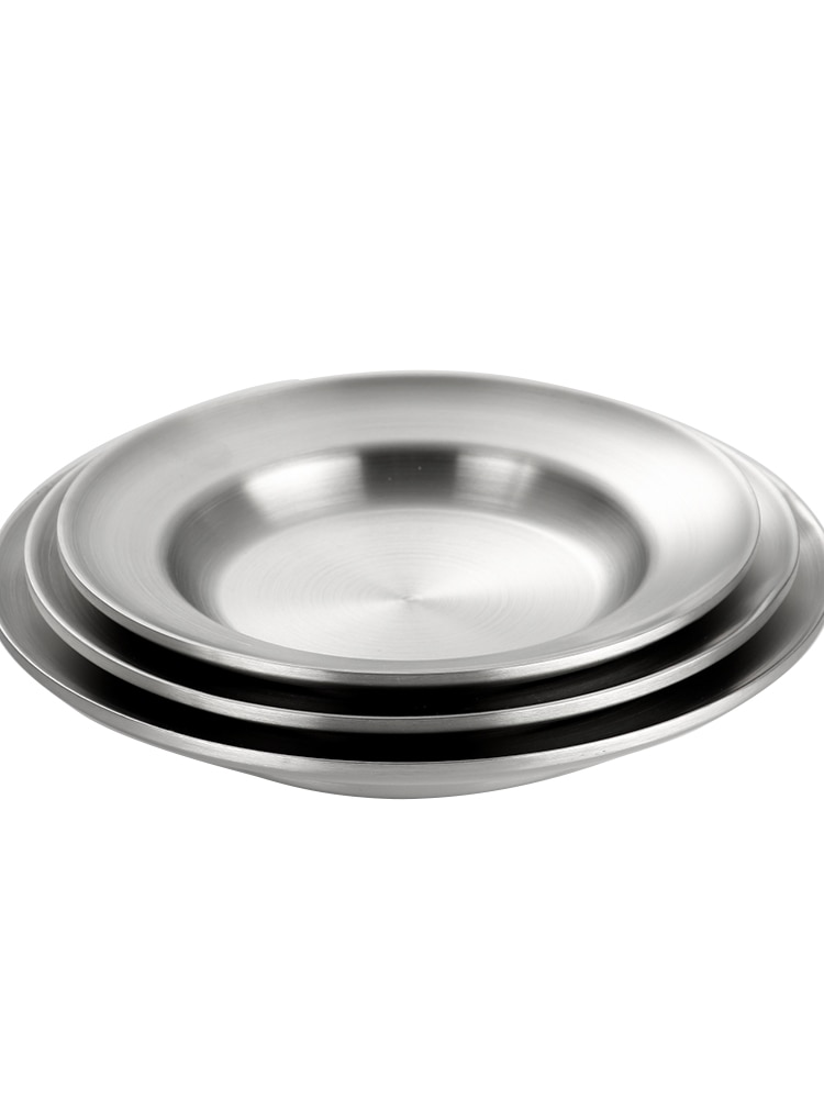 Deepen 304 Stainless Steel Plate Double Insulated ... – Vicedeal