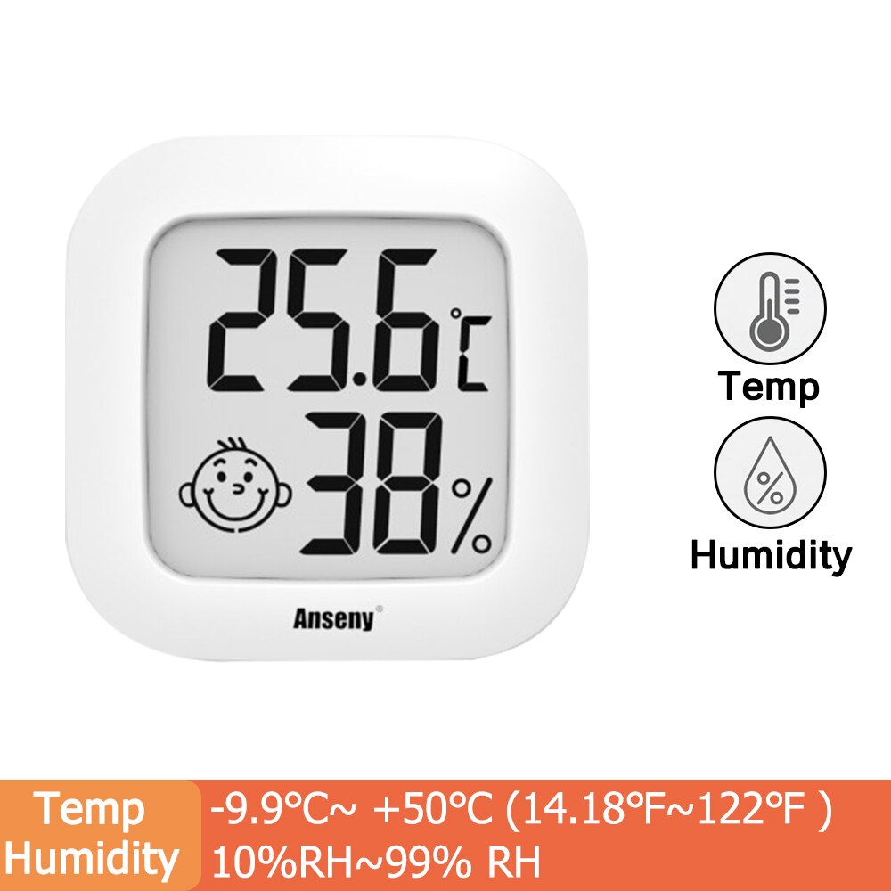 Indoor LCD Digital Temperature and Humidity Meter ... – Grandado