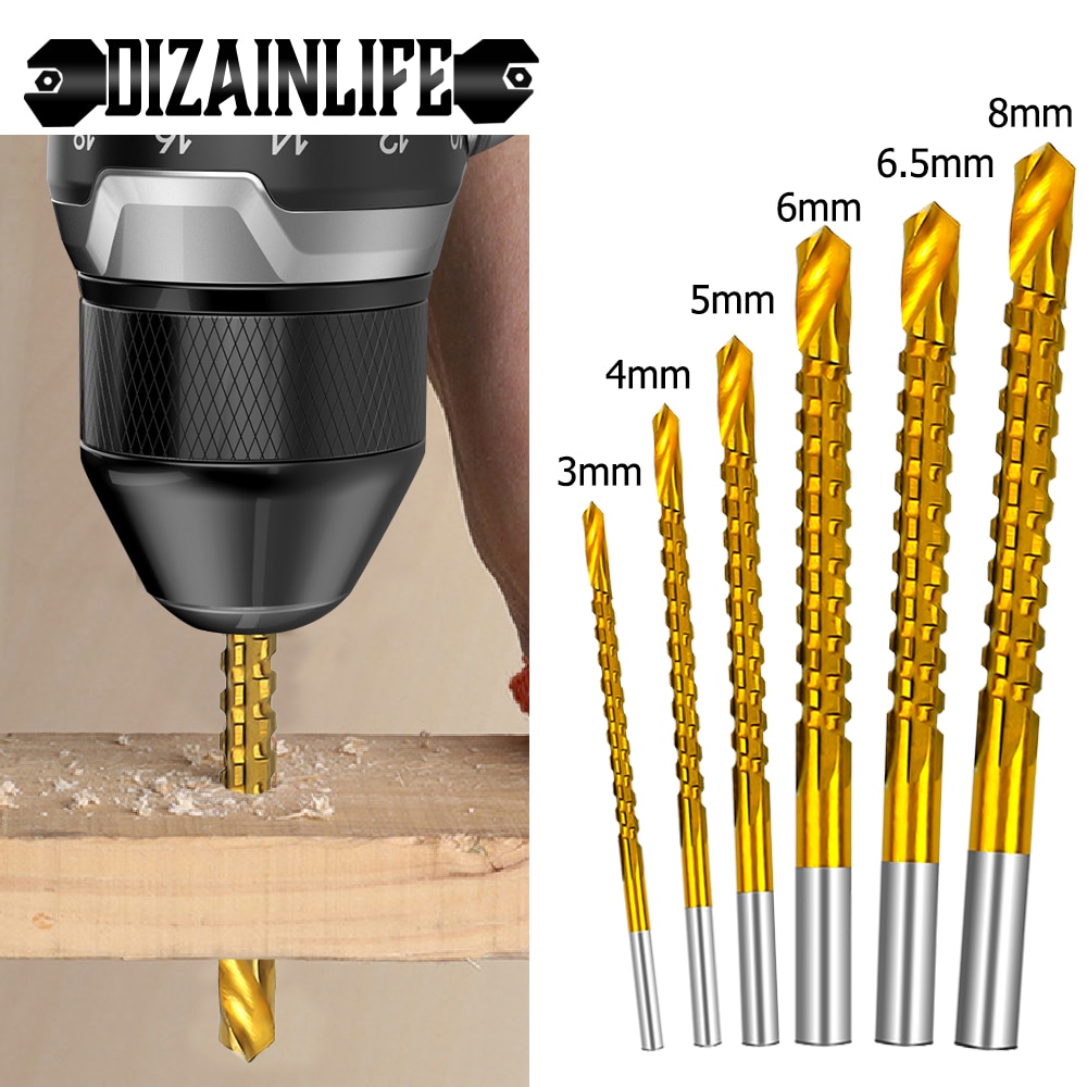 6 Stks/set Kobalt Boor Set Spiraal Schroef Metric ... – Grandado