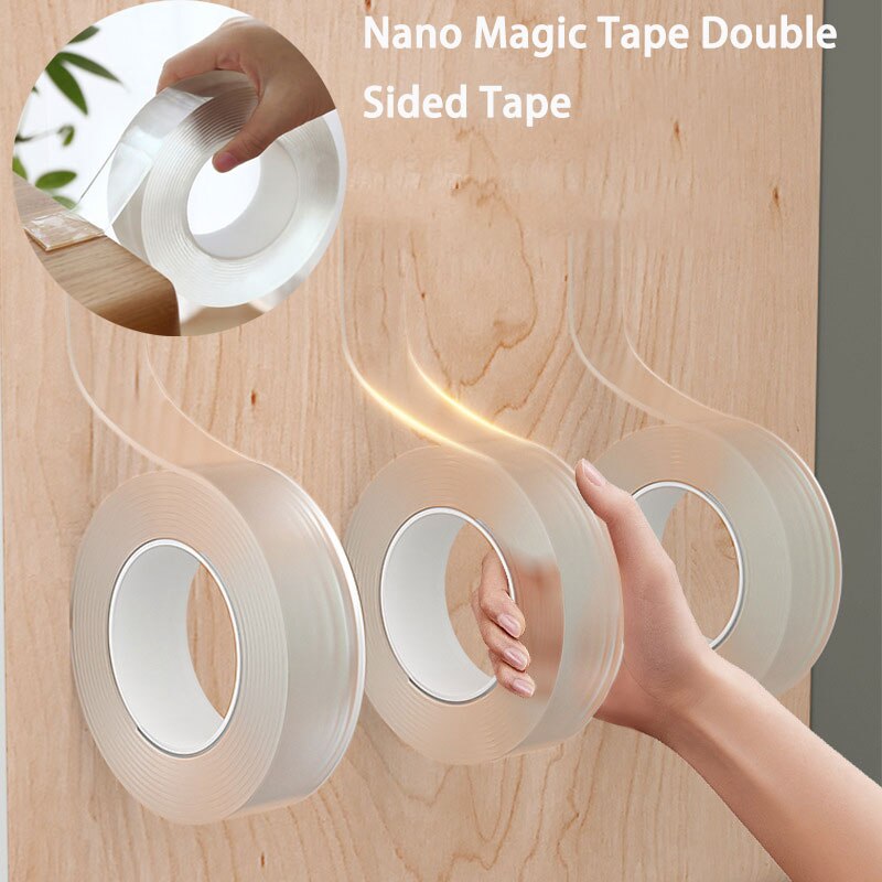 1/2/3/5M Super Nano Magic Double Sided Tape Transp... – Vicedeal