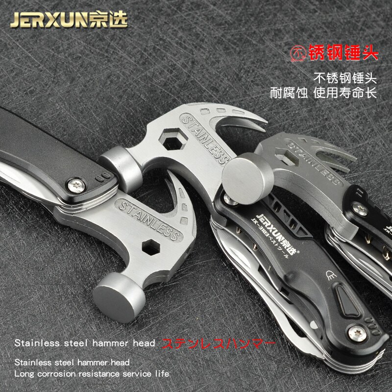 JERXUN Outdoor Multifunctional Claw Hammer Nail Ha... – Grandado