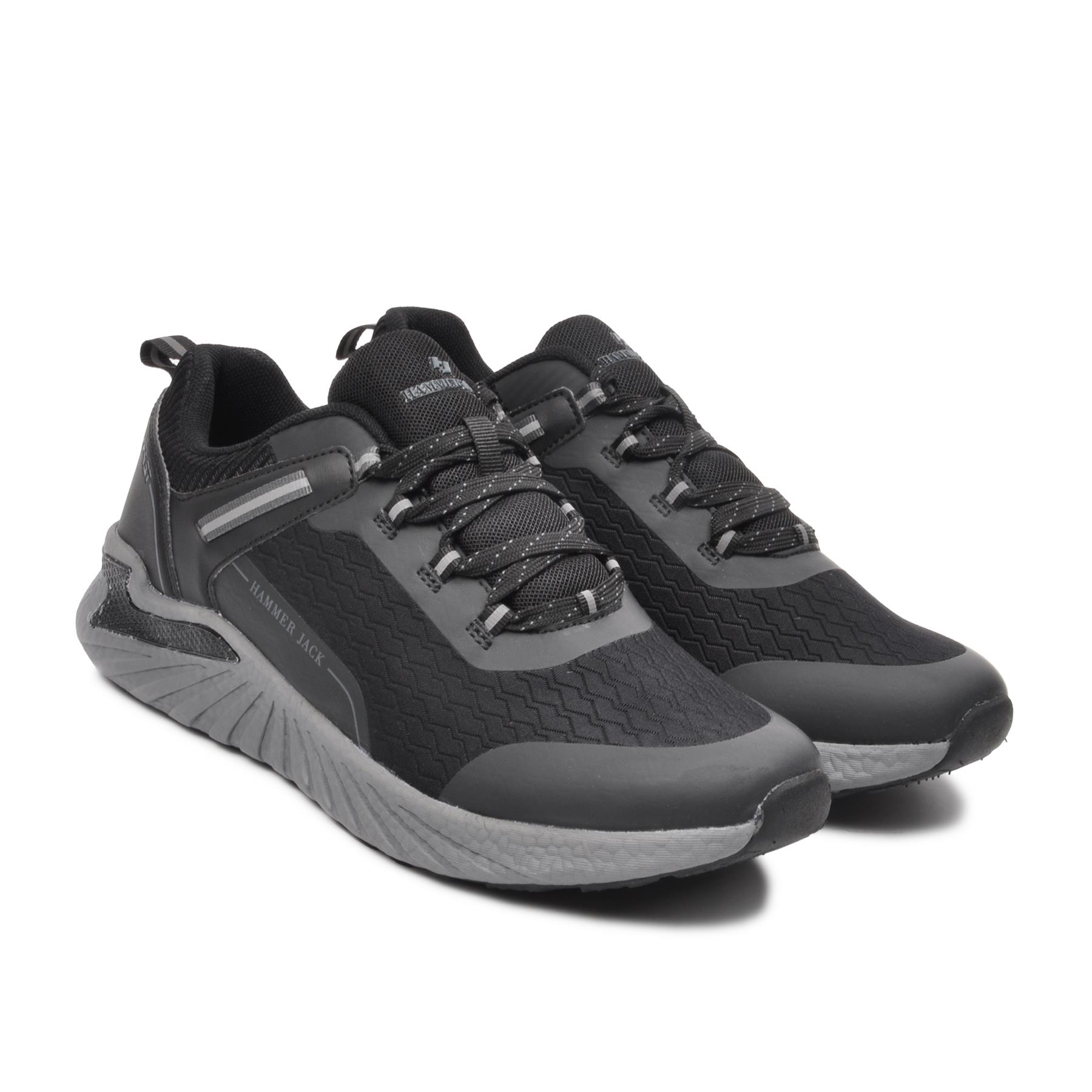 Hammer Jack 101 hılton black men's sneakers – Grandado