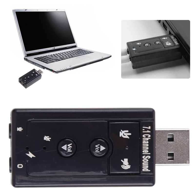 USB2.0 External 7.1 Channel 3D Virtual Sound Card ... – Vicedeal