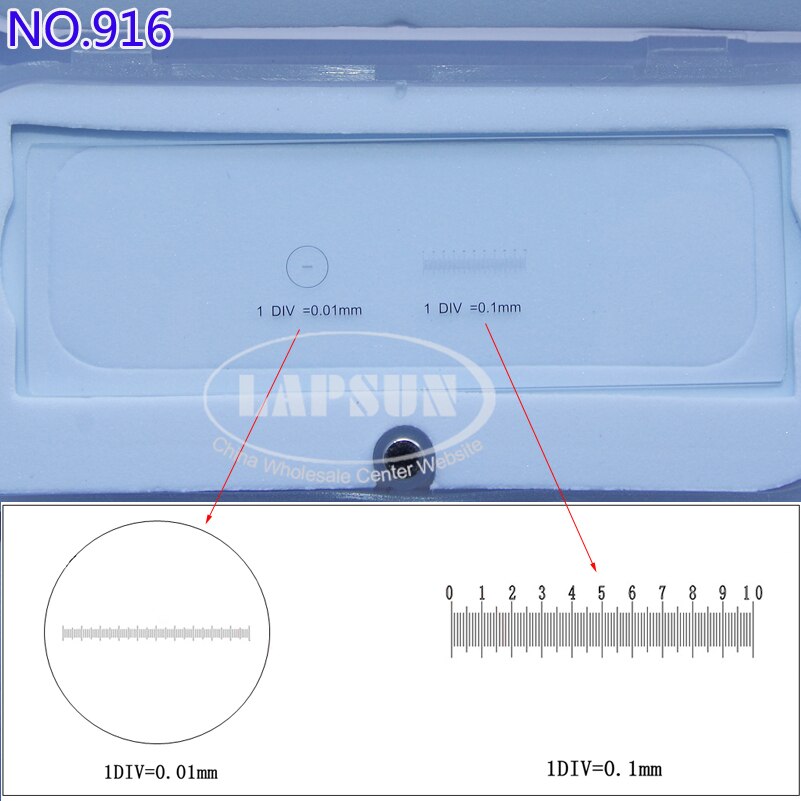 Microscope Stage Measurement Glass Micrometer Cali... – Grandado
