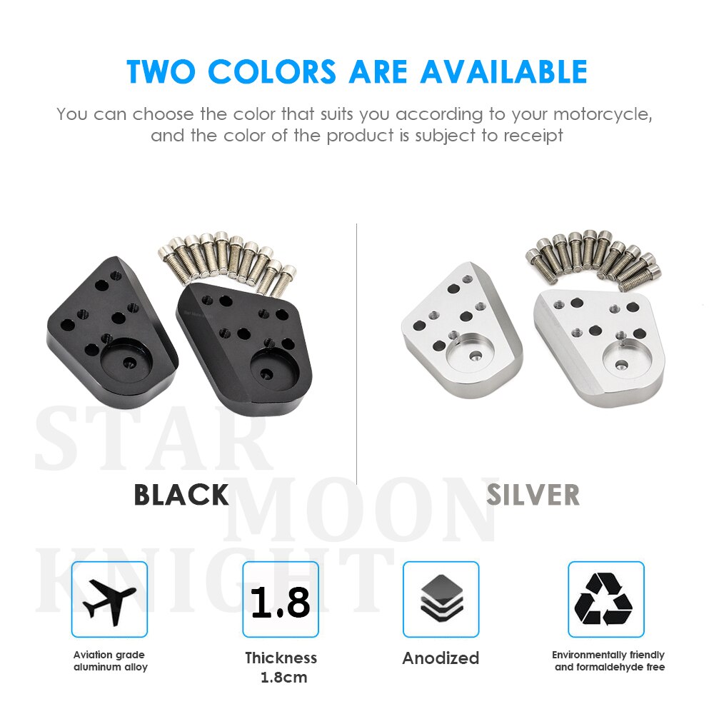 Zilver Motorcycle Stuur Riser Voor Bmw R1200RT R11... – Vicedeal