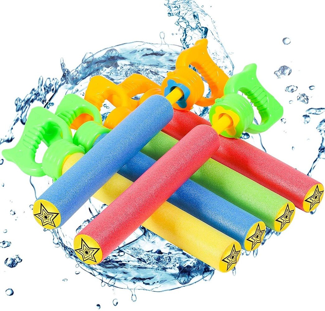 6 Stuks Foam Water Guns Set Voor Kinderen, water S... – LovingPrices