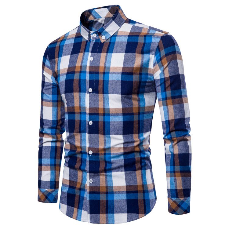 spring style men boutique long sleeve shirt busine... – Grandado