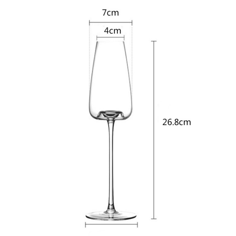 Copa de vino tinto ligera y fina de 250-600Ml, cop... – Grandado