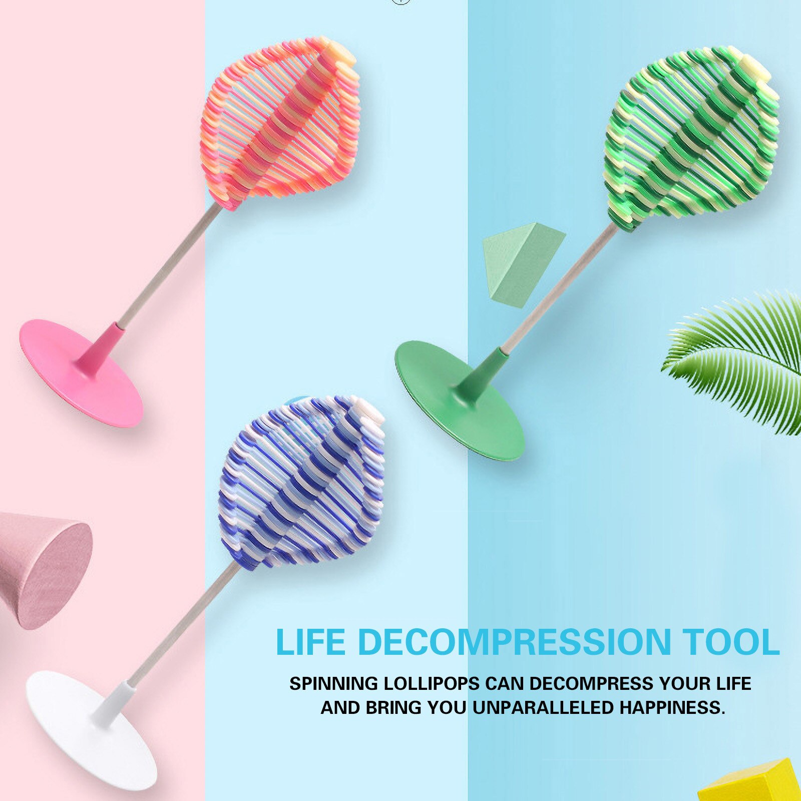 Fidget Toys Magic Rotating Spin Toy Antistress For... – Vicedeal