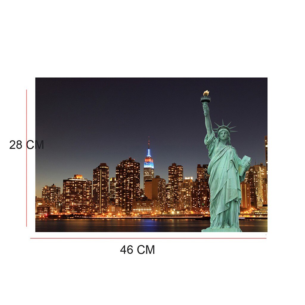 Puzzle Usa Houses Statue Of Liberty York City 500 ... – Vicedeal