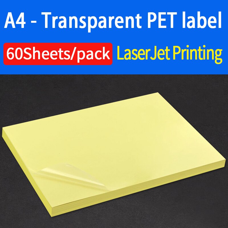 A4 label sticker voor laserprinter, 50-60 vellen, ... – Vicedeal