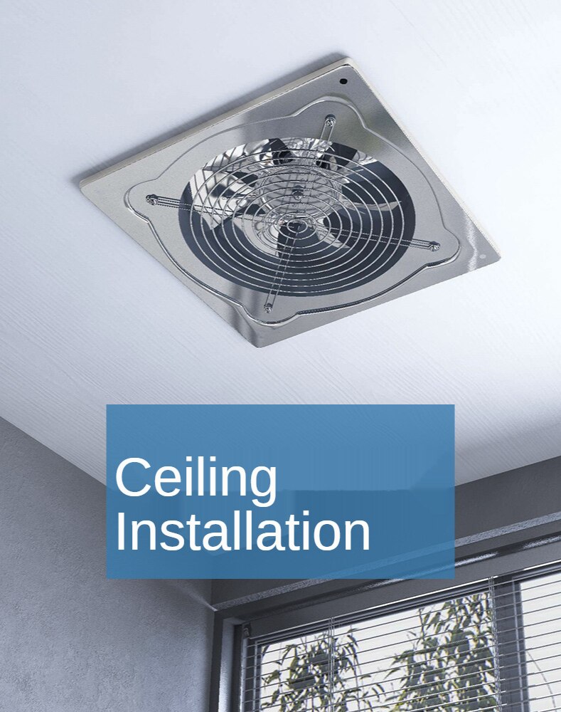 6/7/8inch Inline Extractor Exhaust fan Ventilation... – Vicedeal