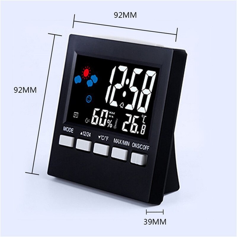 Electronic Digital Alarm Clock Digital Clock Calen... – Grandado