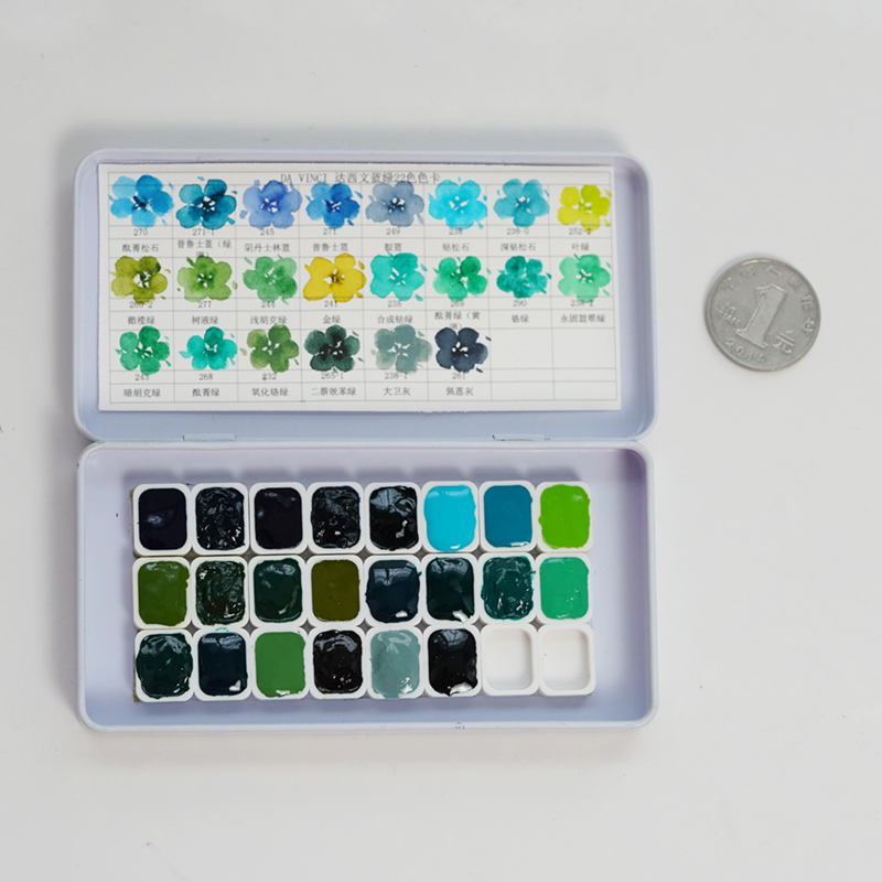 American DA VINCI watercolor paint dispensing set ... – Grandado