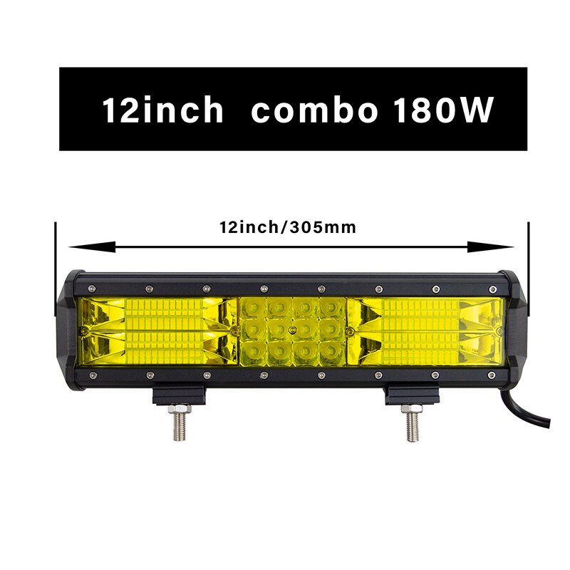 Willpower 20 22 inch Yellow Led 4x4 Offroad Light ... – Grandado