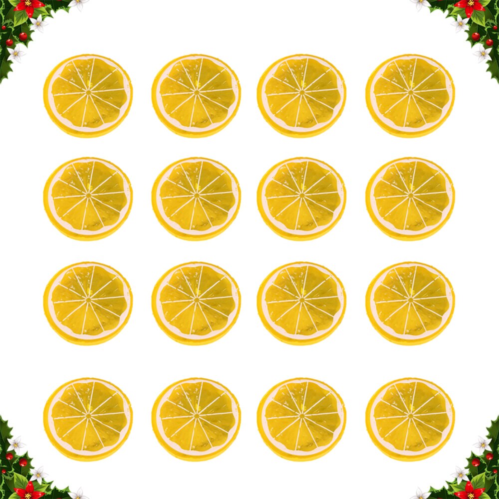 30pcs Simulation Orange Slices Lifelike DIY Orname... – Grandado