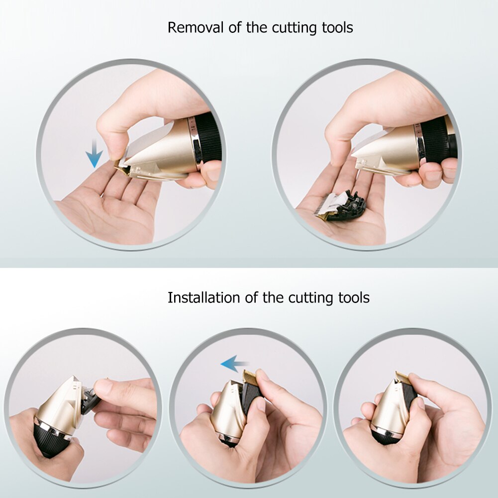 Low-noise Rechargeable Pet Dog Hair Trimmer Cutter... – Vicedeal