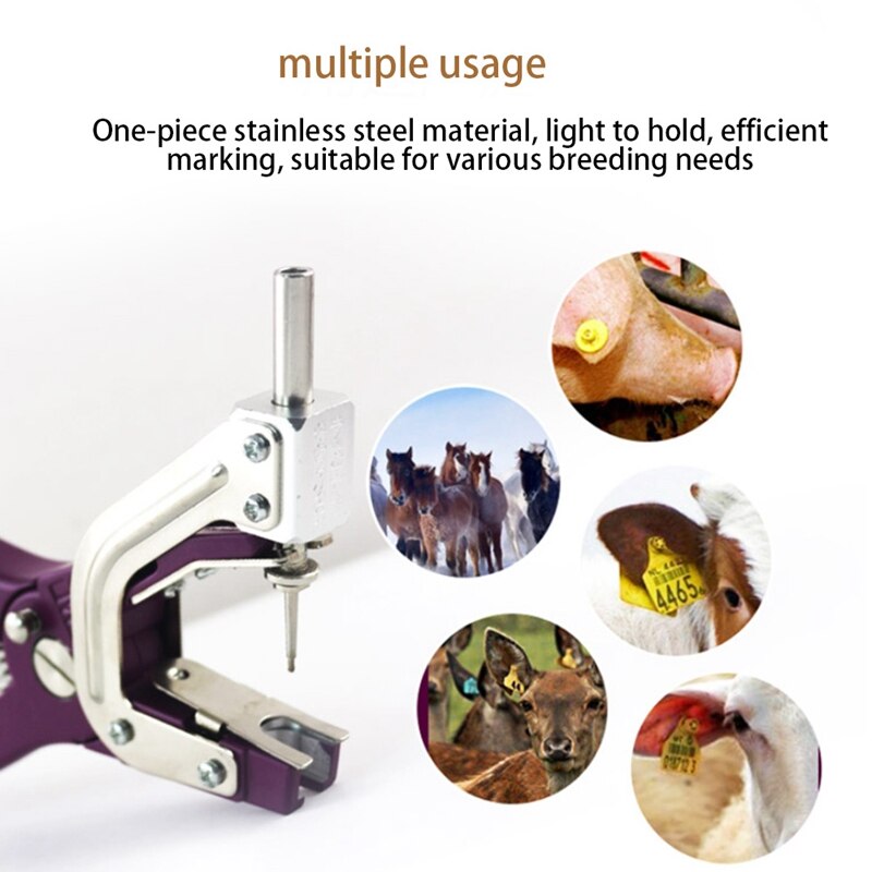 1 Pcs Ear Tag Pliers Practical Cattle Livestock Me... – Grandado