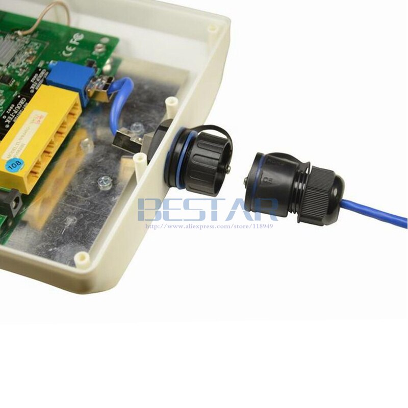 Waterproof RJ45 connector CAT6, Ethernet LAN RJ 45... – Grandado