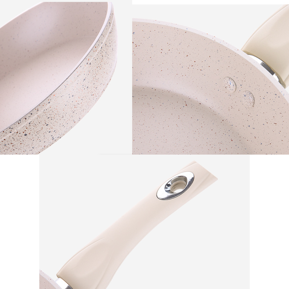 28cm Frying Pan Wok Non-Stick Pan Ceramic Pot Home... – Grandado