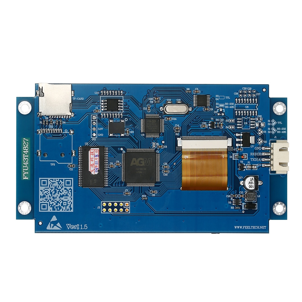 4.3" Serial Port Color LCD Module Enhanced HMI Int... – Grandado