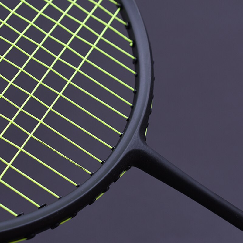 Super light 7U 67g Strung Badminton Racket Black C... – Grandado