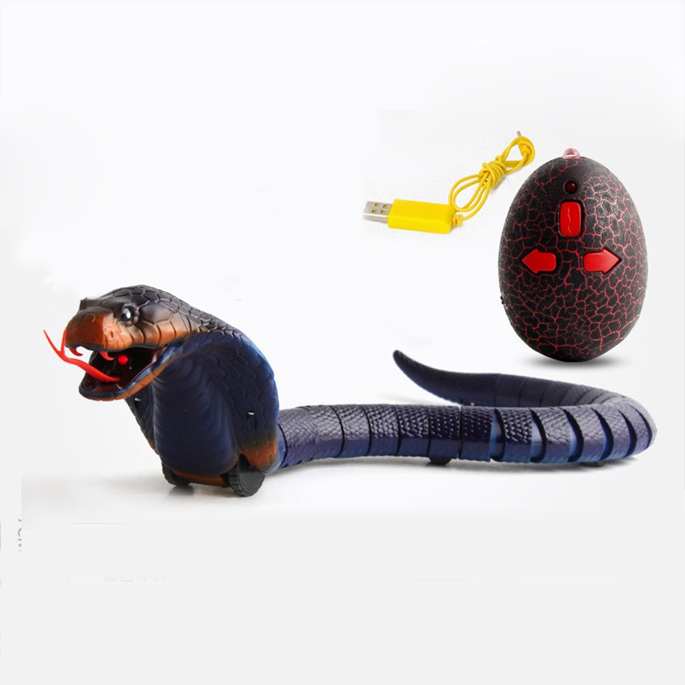 Funny RC Remote Control Simulation cobra Snake And... – Grandado