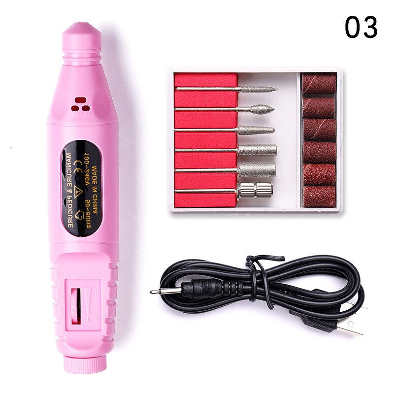 Electric Manicure Machine 20000 RPM Nail Drill Mac... – Grandado