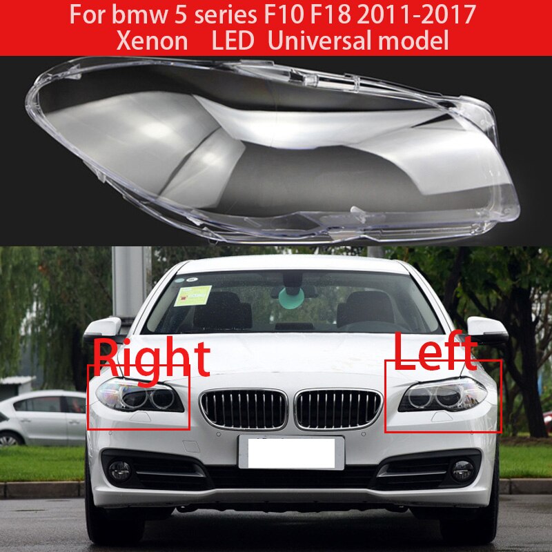 For Bmw 5 Series F18 F10 Lampshade Lens Shell Head... – Grandado