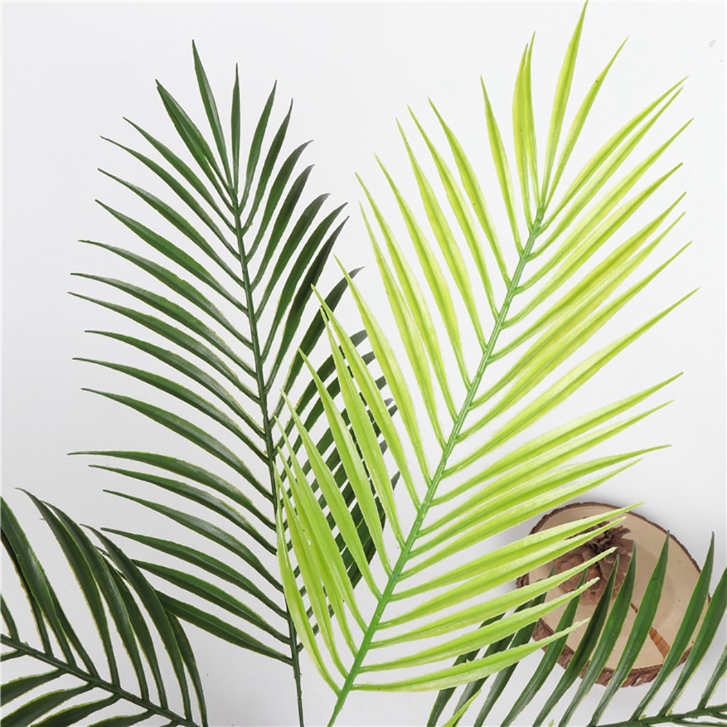 Artificial Fern Plants Plastic Tropical Palm Tree ... – Grandado