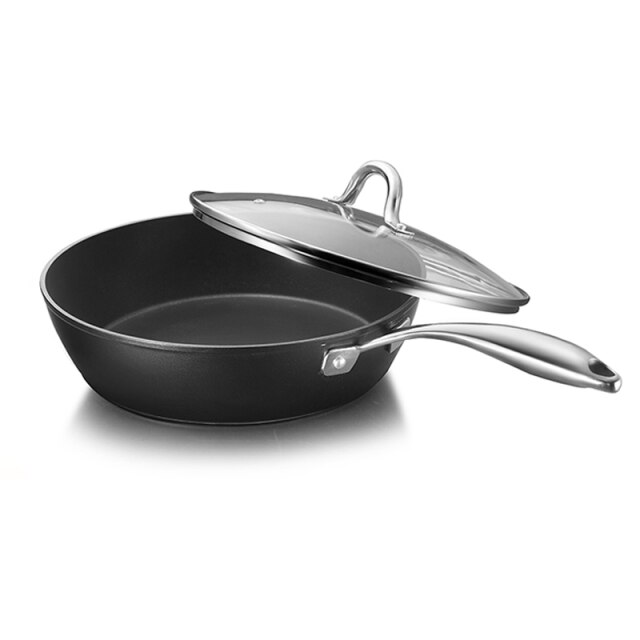 Fornuis King Nonstick Bak Pan Wokpan Diepe Koekenp... – Grandado