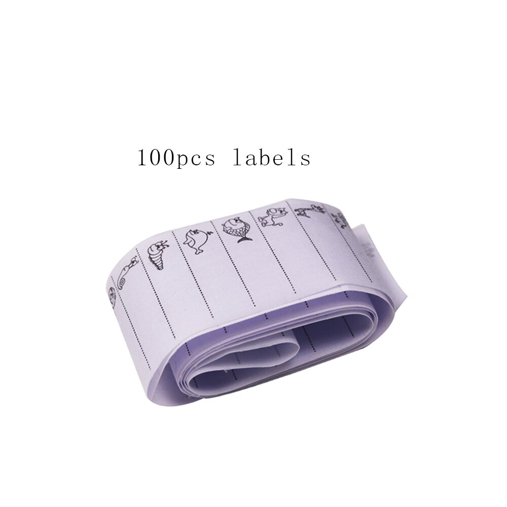 100 Stuks Wit Animal Labels Wasbaar Ijzer-Op Naam ... – Vicedeal