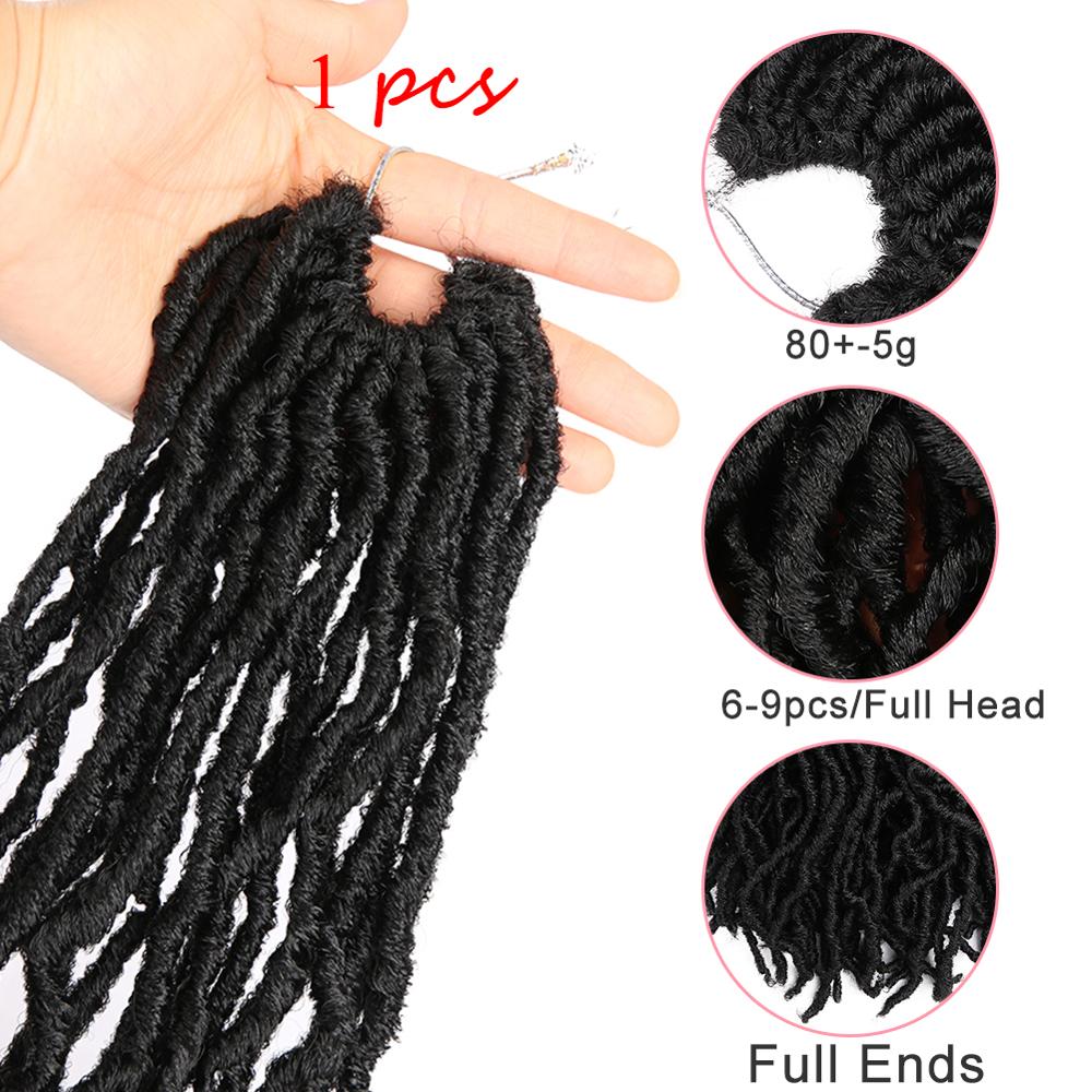 Fave Nu Locs Crochet Hair Braids 18Inch Faux Locs ... – Vicedeal