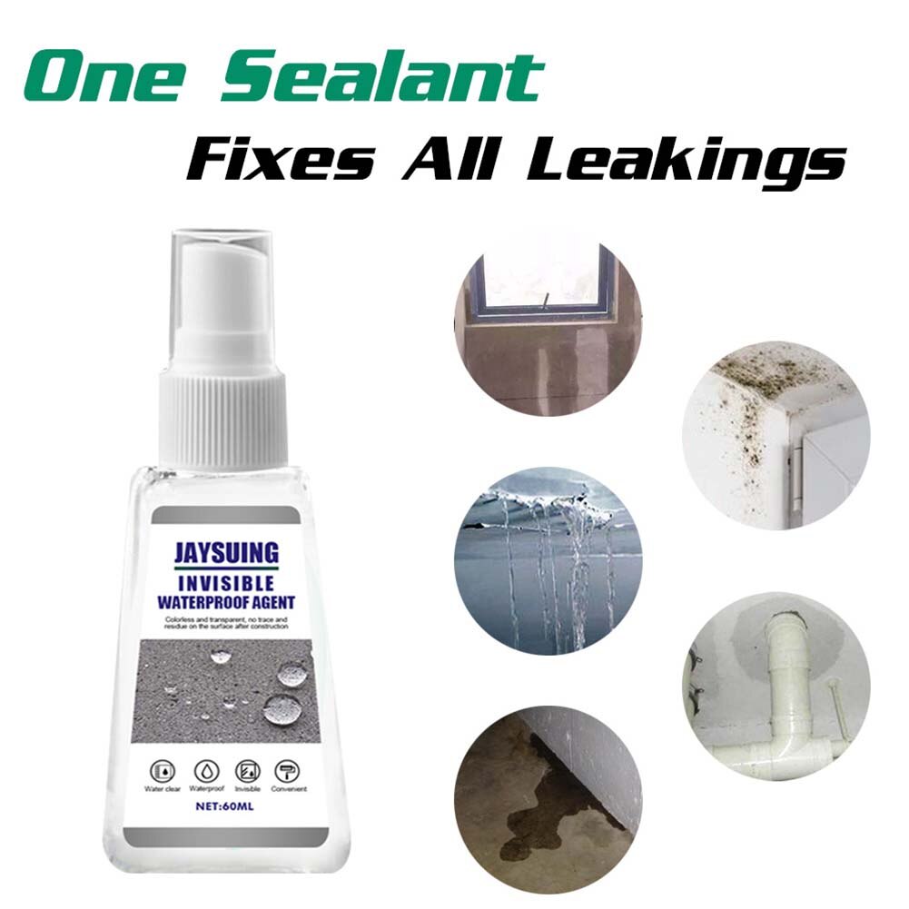60ml Repair Sealing Anti Leak Binding Spray Invisible Waterproof Agent