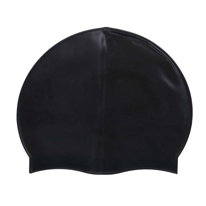 High Elastic Swimming Caps Adult Waterproof Black ... – Grandado