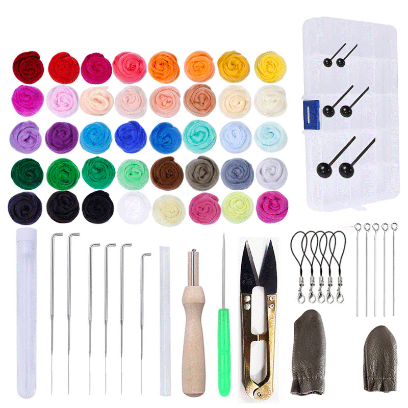 Needle Felting Kit Wool Felting Tools Handmade Fel... – Grandado