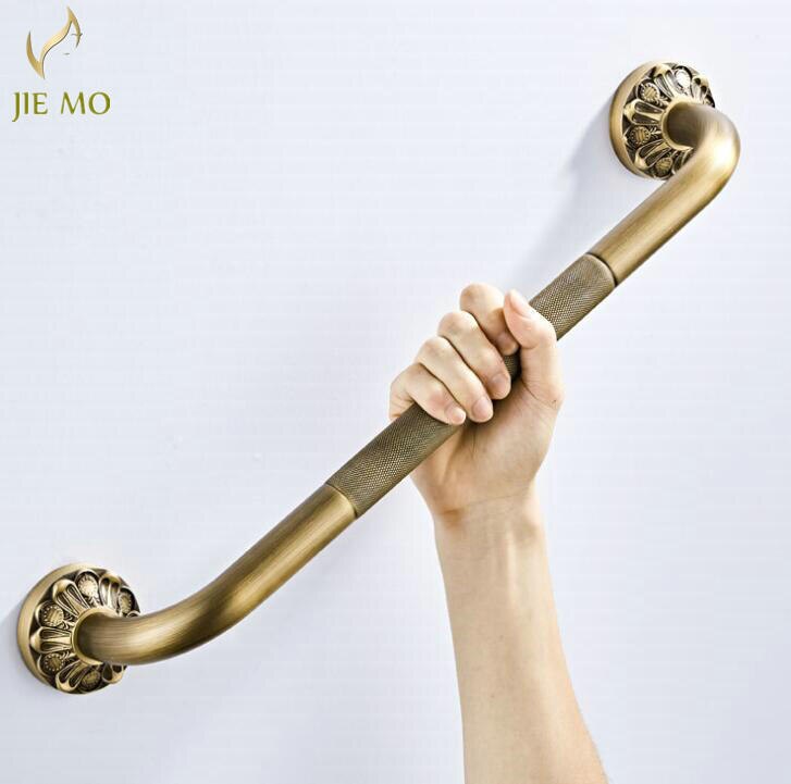 Antique Grab Rail Brass Wall Mounted Bathroom Armr... – Grandado