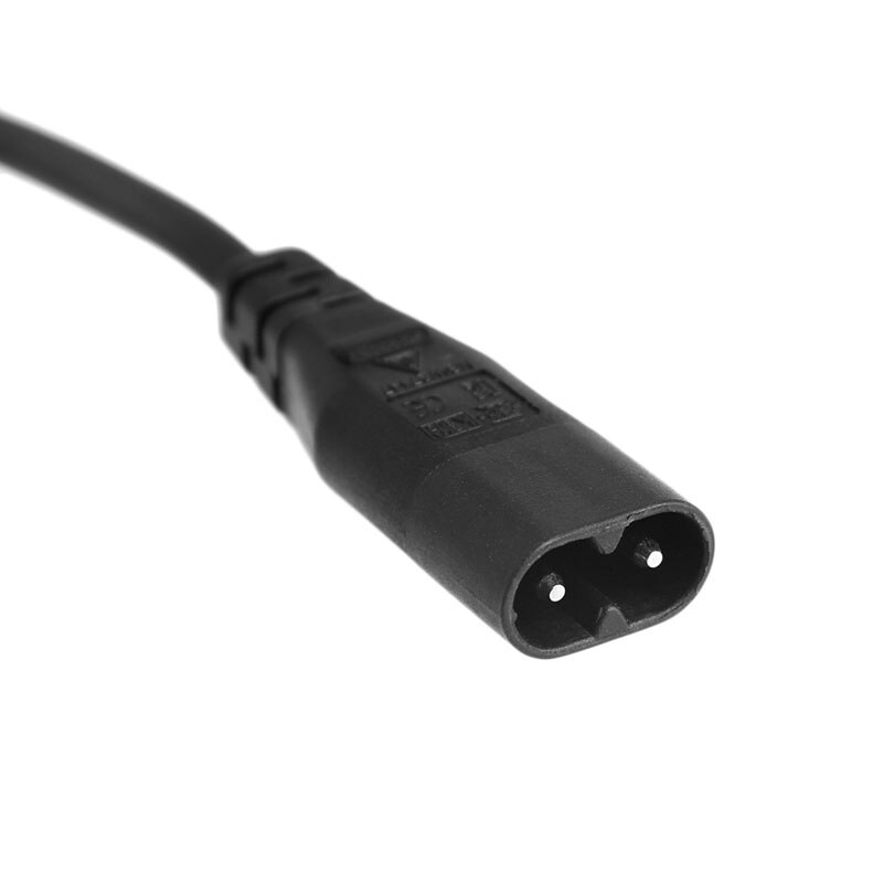 IEC 320 2-Pin C7 Female To C8 Male Figure 8 Power ... – Grandado