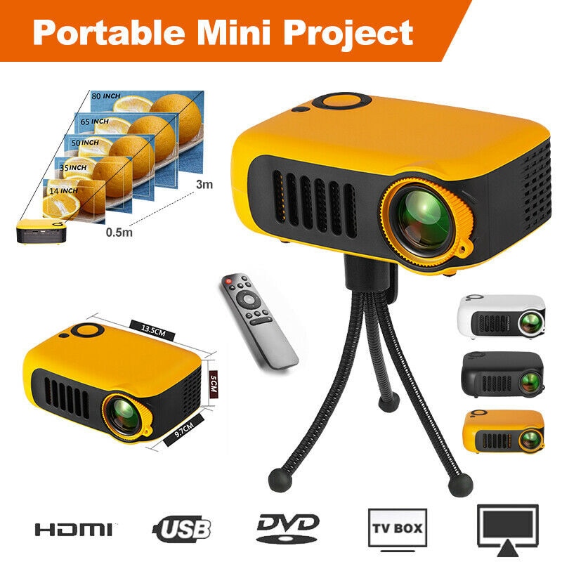 Mini Draagbare Pocket Projector Hd 1080P Lcd Movie... – Grandado