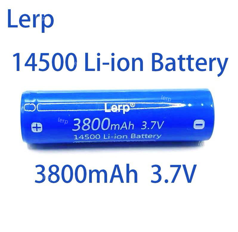 The rechargeable lithium-ion battery 14500 3.7V 38... – Vicedeal
