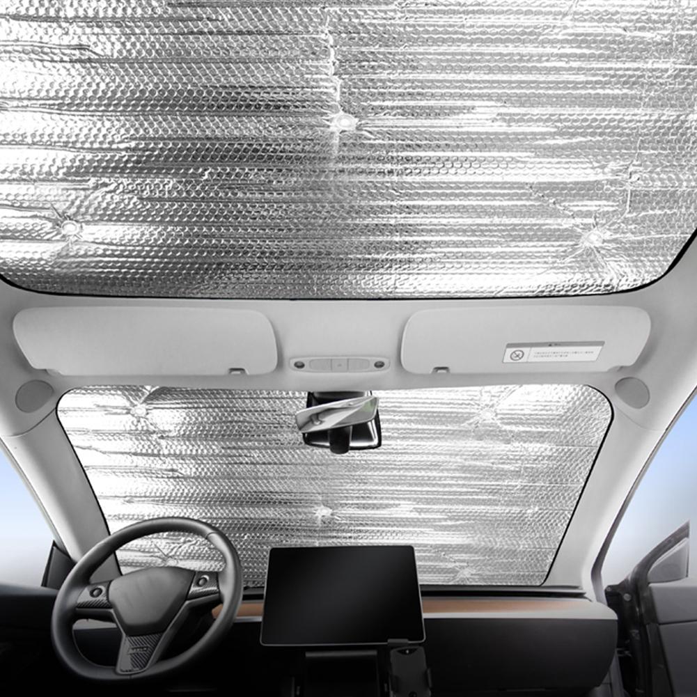 Glass Roof Sunshade Car Skylight Blind Shading Net... – Grandado