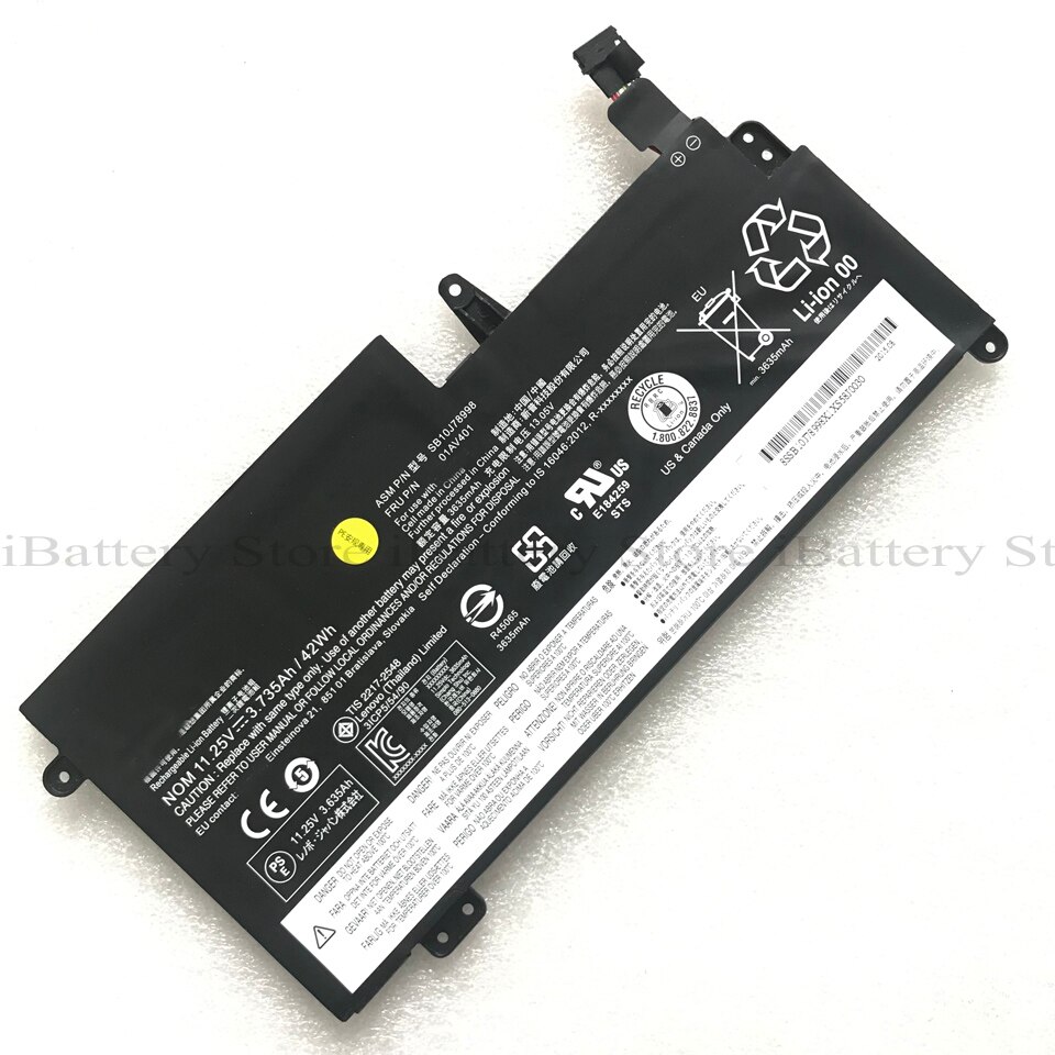 Echt 01AV401 Batterij Voor Lenovo Thinkpad S2 13 C... – Grandado