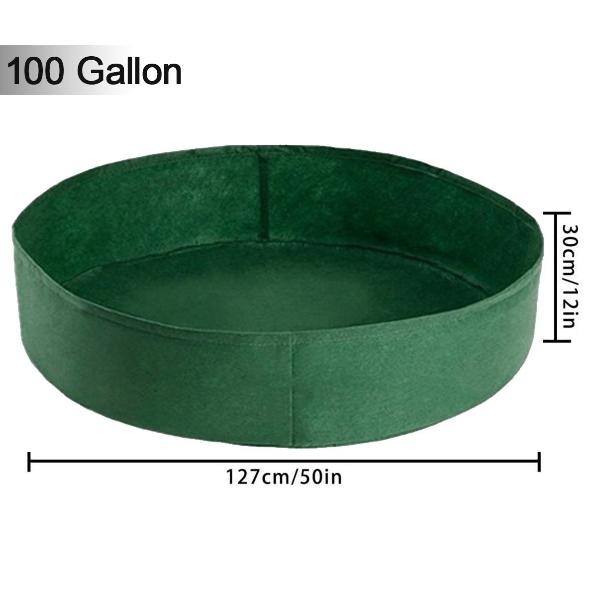 Fabric Raised Garden Bed 50 Gallons Round Planting... – Grandado