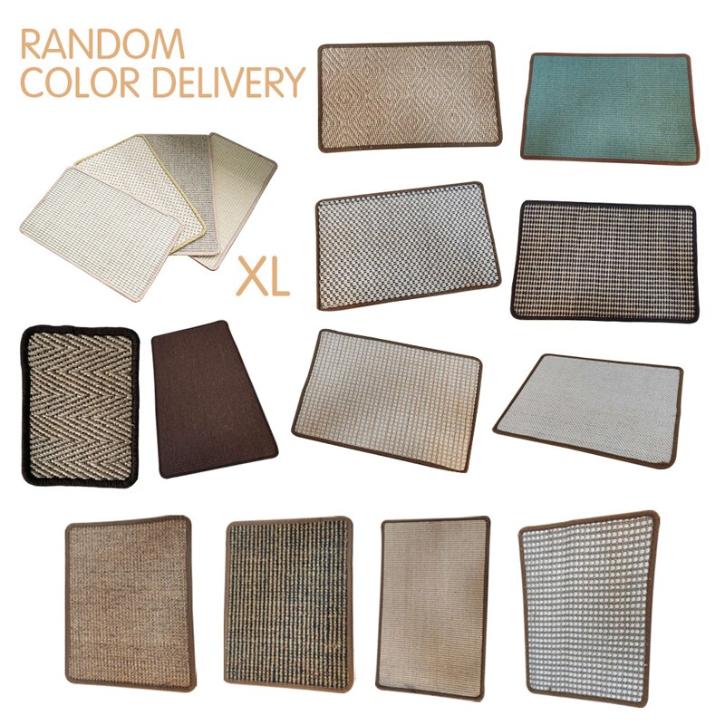 Cat Scratch Board Toy Sisal Cat Scratcher Hemp Kit... – Grandado