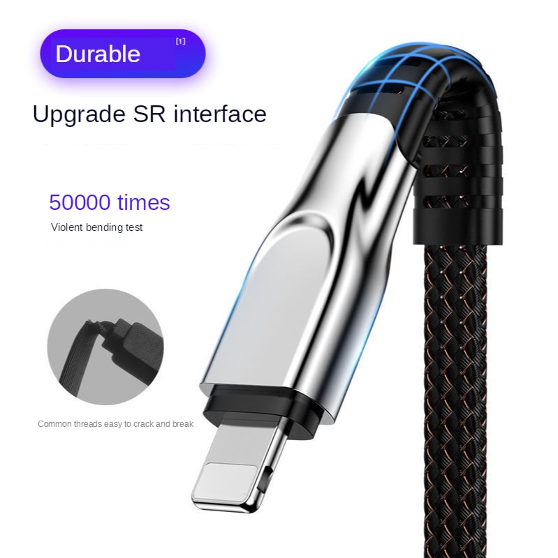 Super Schnelle Ladung Datenkabel 3-in-1 praktisch ... – Grandado