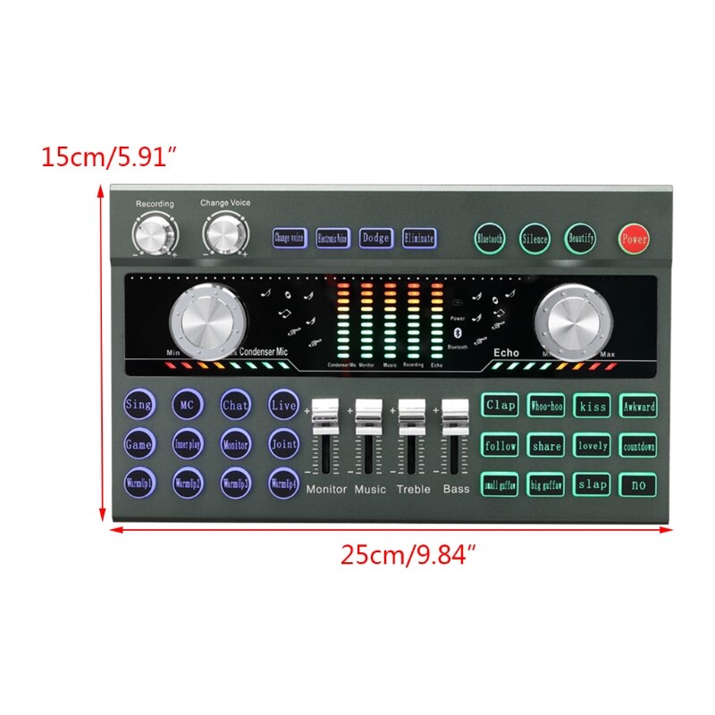 Adjust Stereo Sound Card Board Mixer Shaking Live ... – Grandado