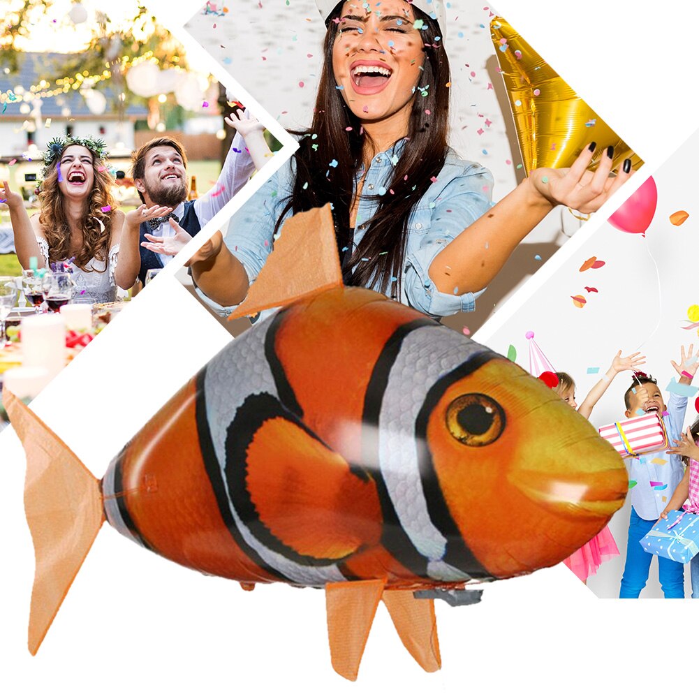 Remote Control Shark Toys Air Swimming Fish RC Ani... – Grandado