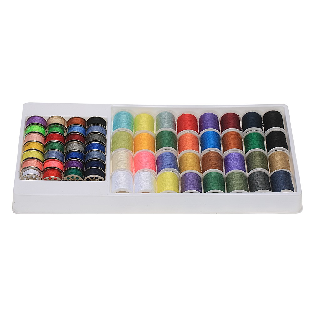 60pcs/set Mixed Colors Sewing Thread Set Metal Bob... – Vicedeal