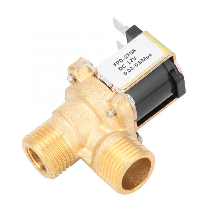 G1/2" Normally Close Brass Solenoid Electromagneti... – Vicedeal