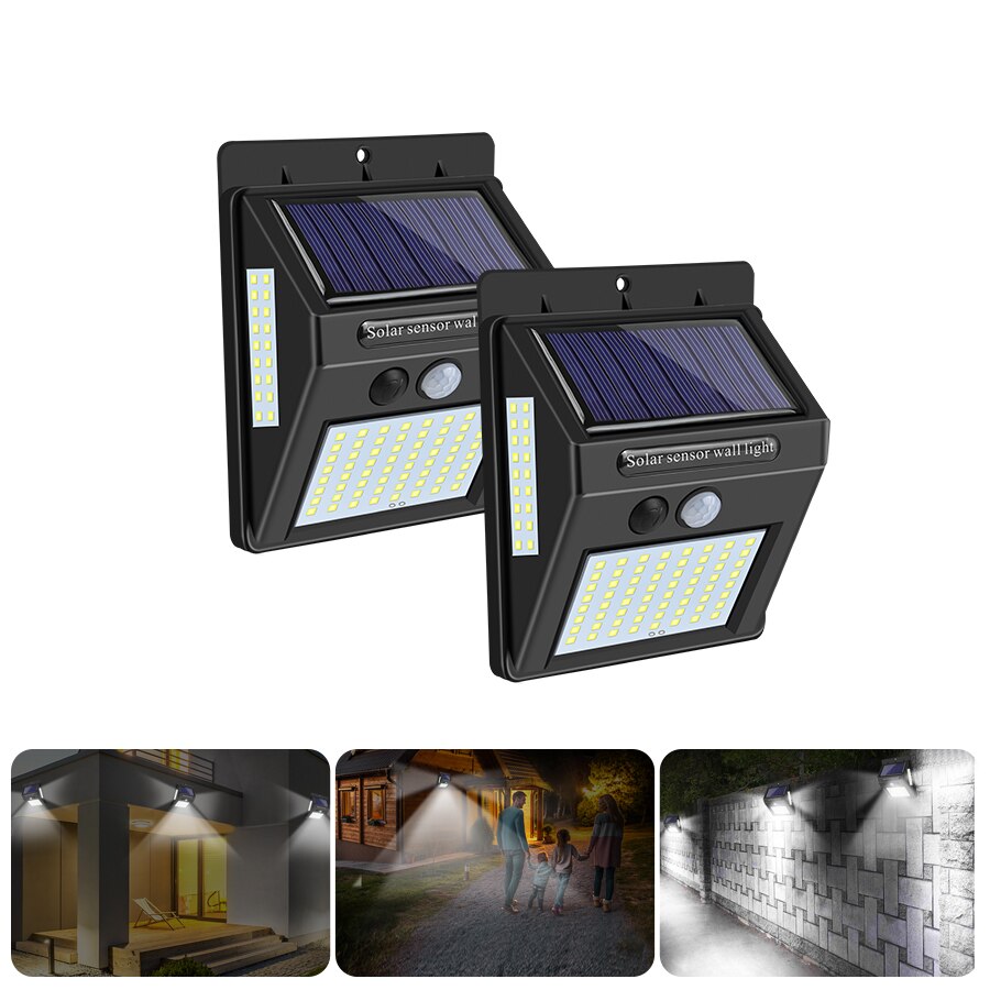 LED Solar Power Light Motion Sensor Wall Lighting ... – Grandado